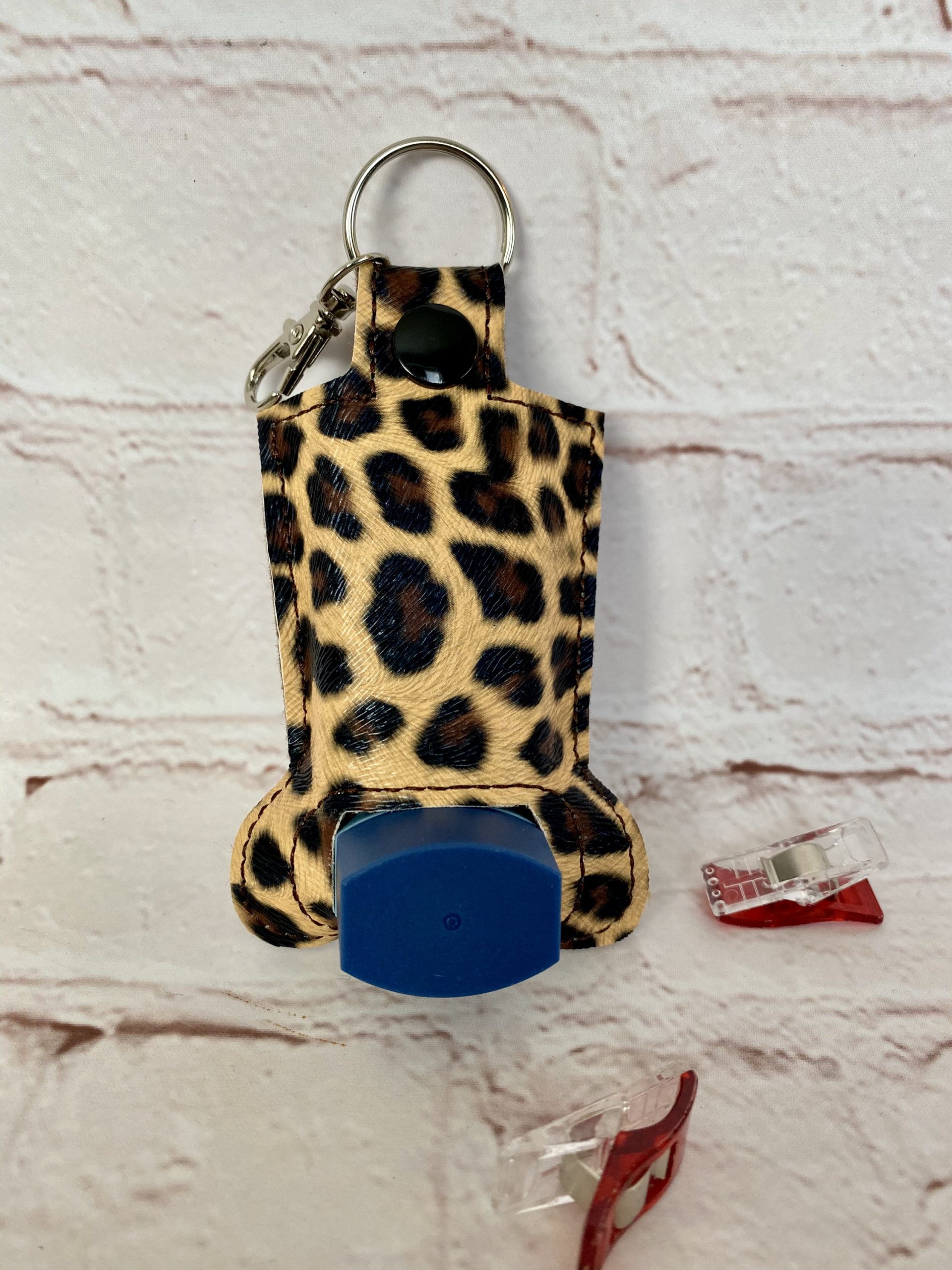Leopard Print Inhaler Case, pump case, Asthma inhaler cover, Vegan ...